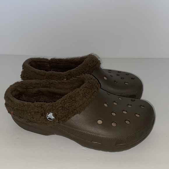 CROCS | Shoes | Crocs Shoeslined Faux Fur Size Mens 7 And Woman 9 Great ...